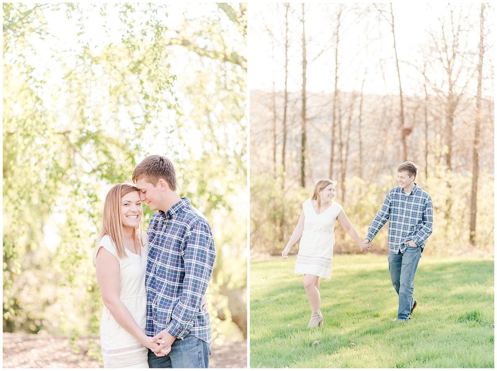 Alms Park Engagement | Ellie + Garrett | Courtney Carney Photography