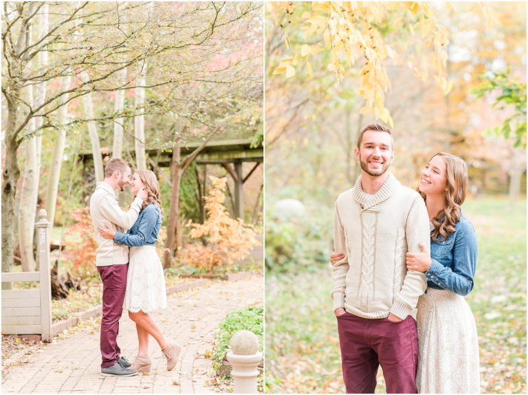 Defries Gardens Engagement Session | Kat + Josh