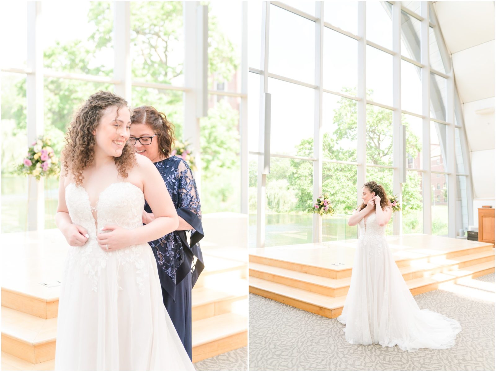 A White Chapel Rose Hulman Wedding | Hunter + Connor