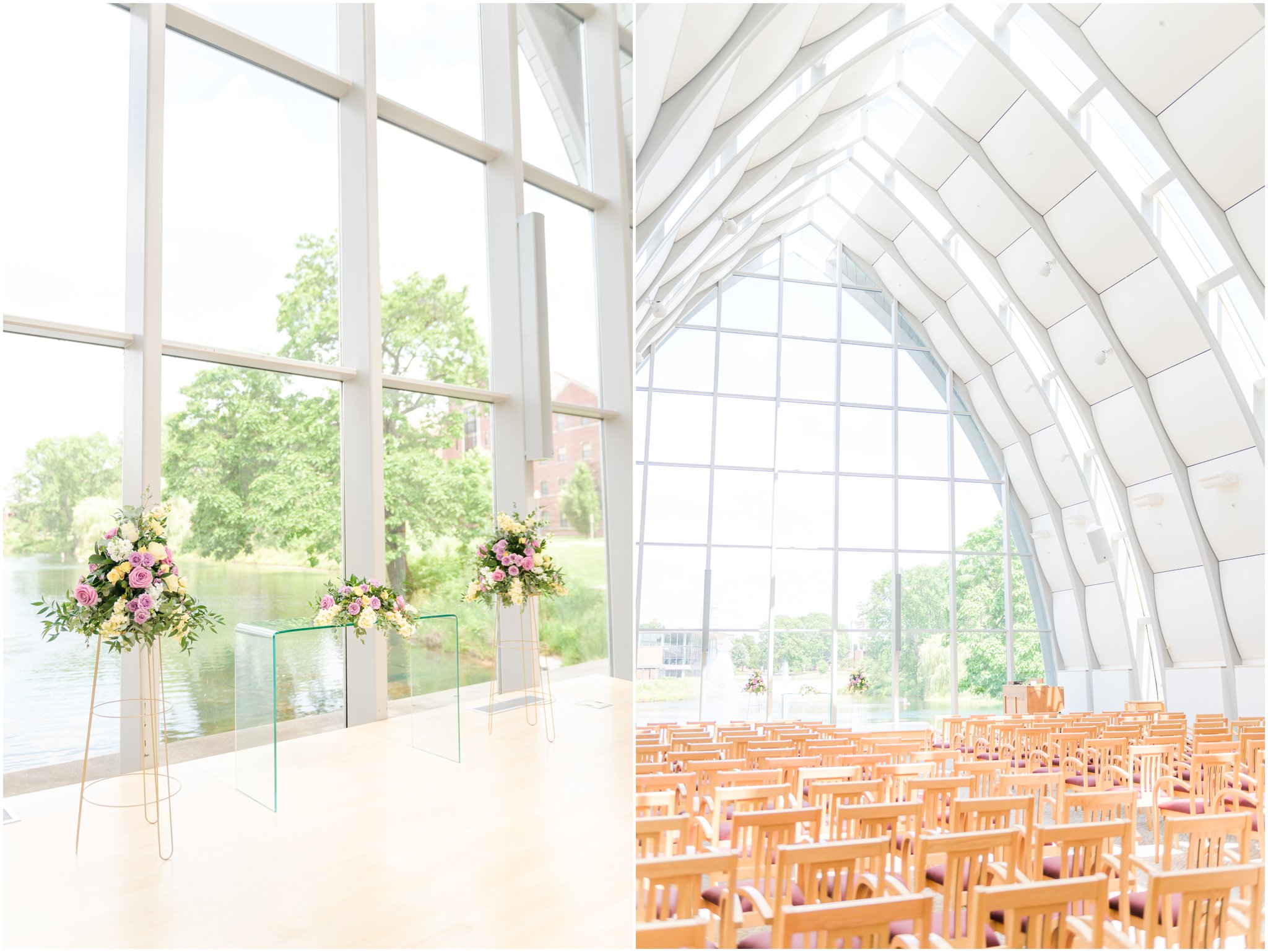 A White Chapel Rose Hulman Wedding | Hunter + Connor