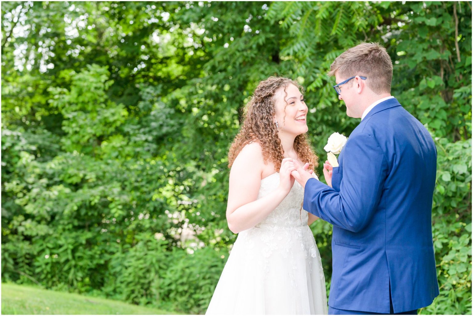 A White Chapel Rose Hulman Wedding | Hunter + Connor