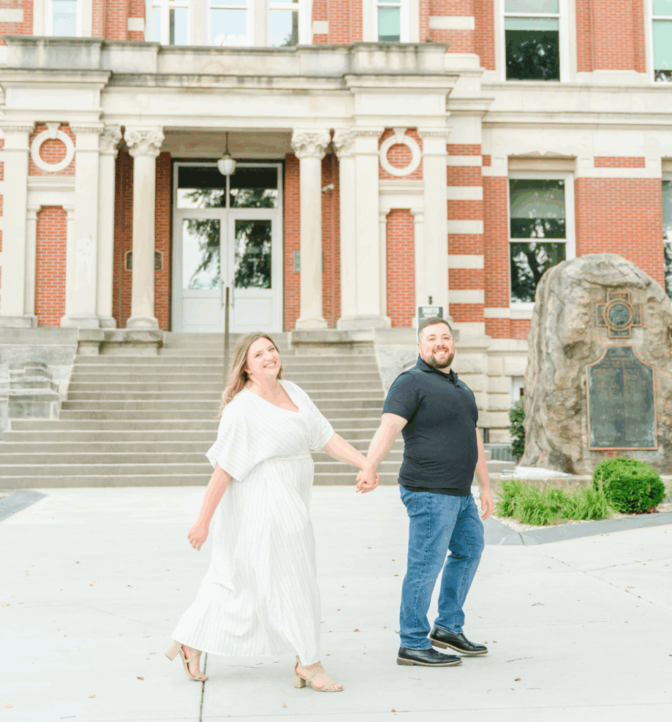 Franklin Historic District Engagement Session | Mackenzie + John